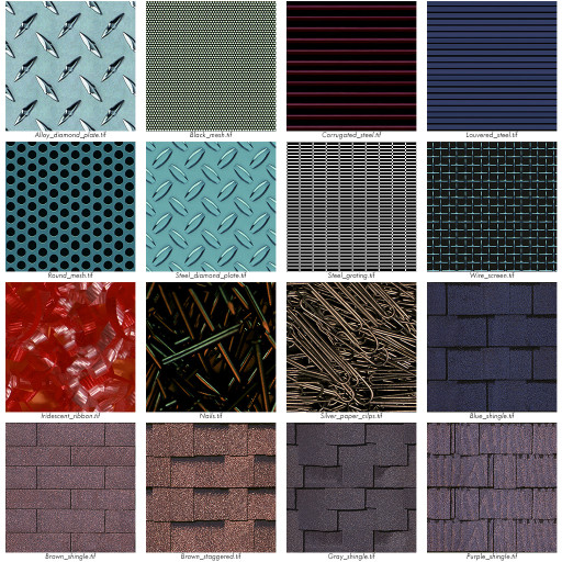 Pixar One Twenty Eight . Renderman Texture Library - scienceviz.com