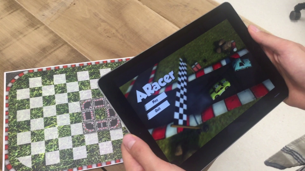 ARacer . Augmented Reality Racing Game Concept - scienceviz.com